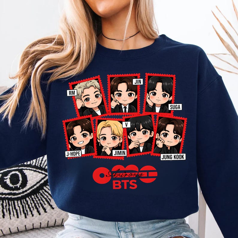 BTS Arirang World Tour Chibi Graphic Design, BTS Arirang World Tour ...
