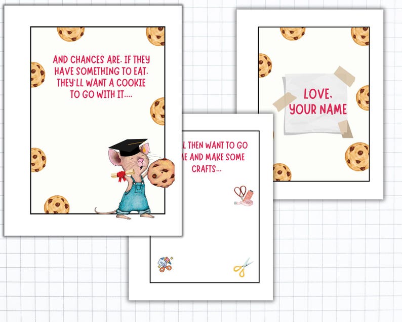 If You Give Your Graduate a Cookie, Graduation Gift for Student ...