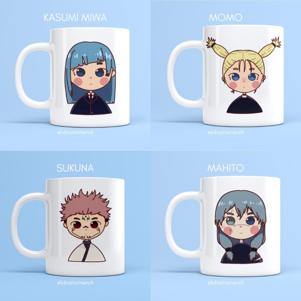 Jujutsu Kaisen Mug Anime / Anime Fankit / Anime / Anime Merch / Gojo ...
