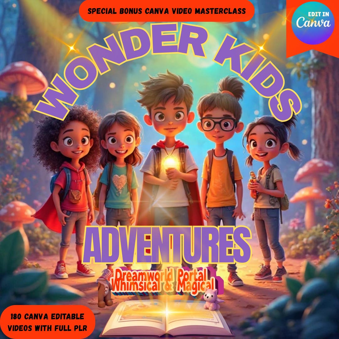 The Ultimate Wonderkids Storybook – 180 Printable Stories for Kids - Etsy
