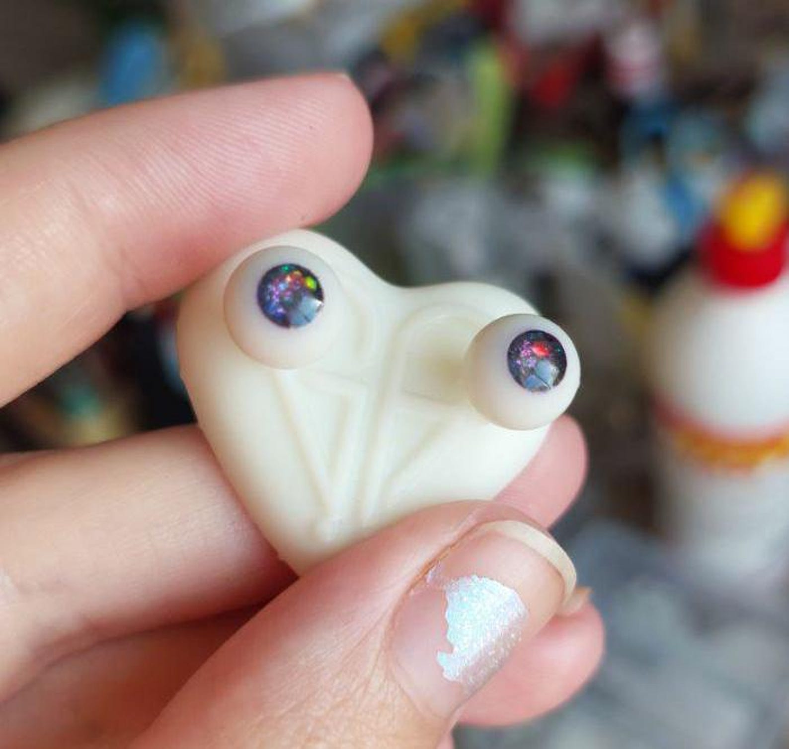 7mm BJD Eyes Base | Digital File for 3d Printing | Different Pupil ...