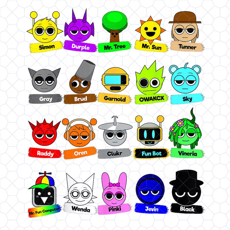 Sprunki Svg - Etsy