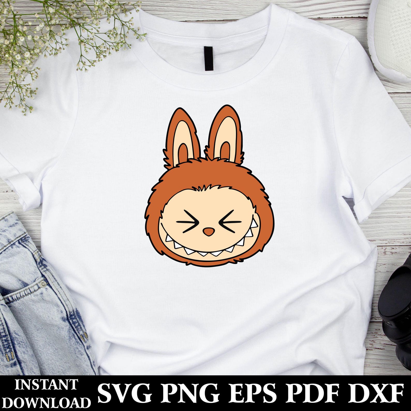 Labubu Designs SVG Bundle, Labubu Clipart, Labubu PNG, Labubu Vector ...