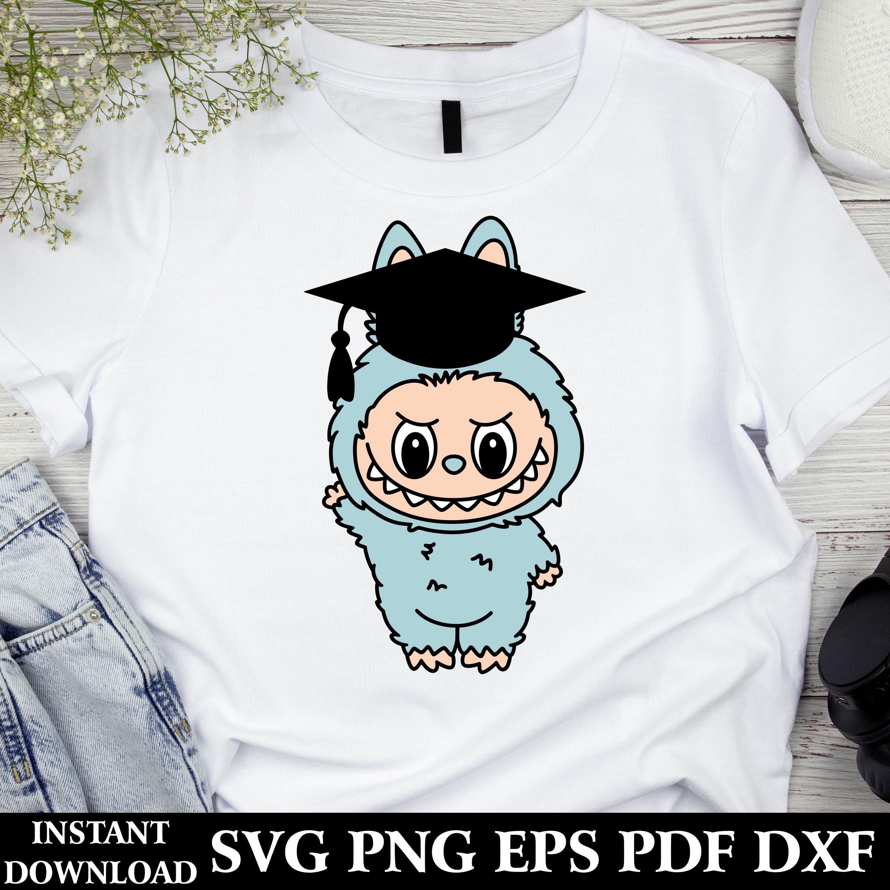 Senior 2026 Svg, Labubu Svg, Labubu PNG Images, Graduation Cap Svg ...