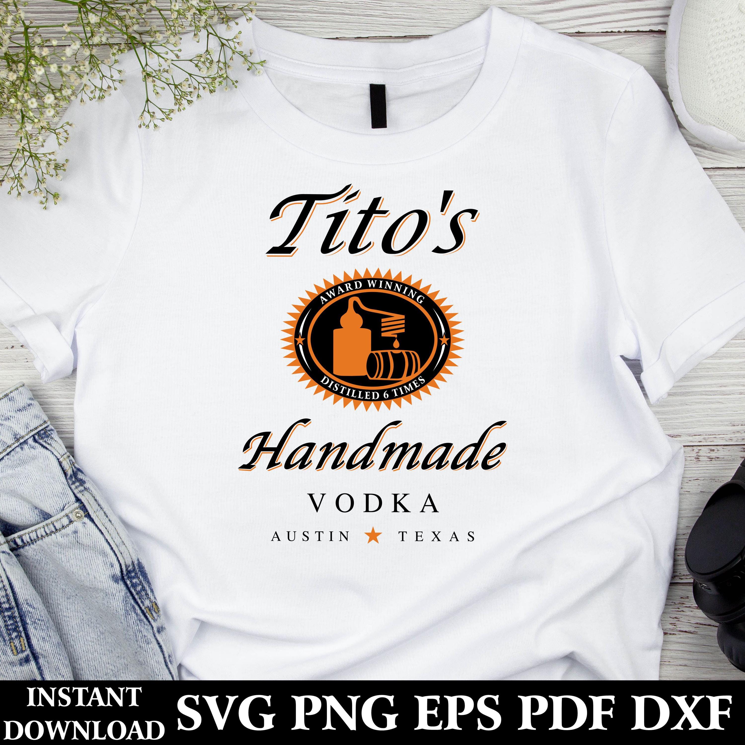 Tito's Vodka Svg | Custom Titos Label | Tito's Vodka Vector | Cricut ...