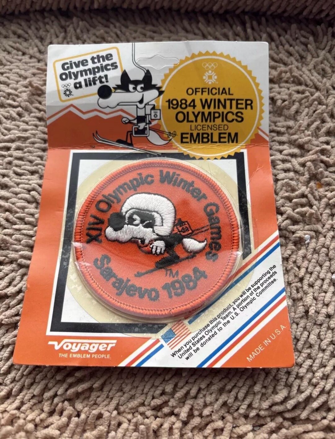 1984 Sarajevo Olympics Patch - Etsy