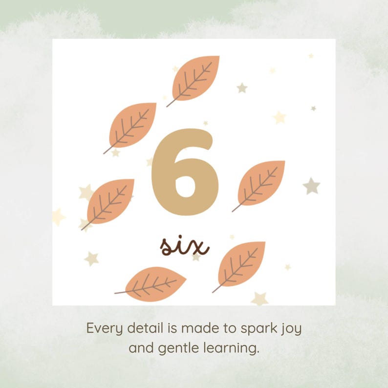 Numbers Poster 1–10 – Printable Counting Chart – Preschool Math Wall ...