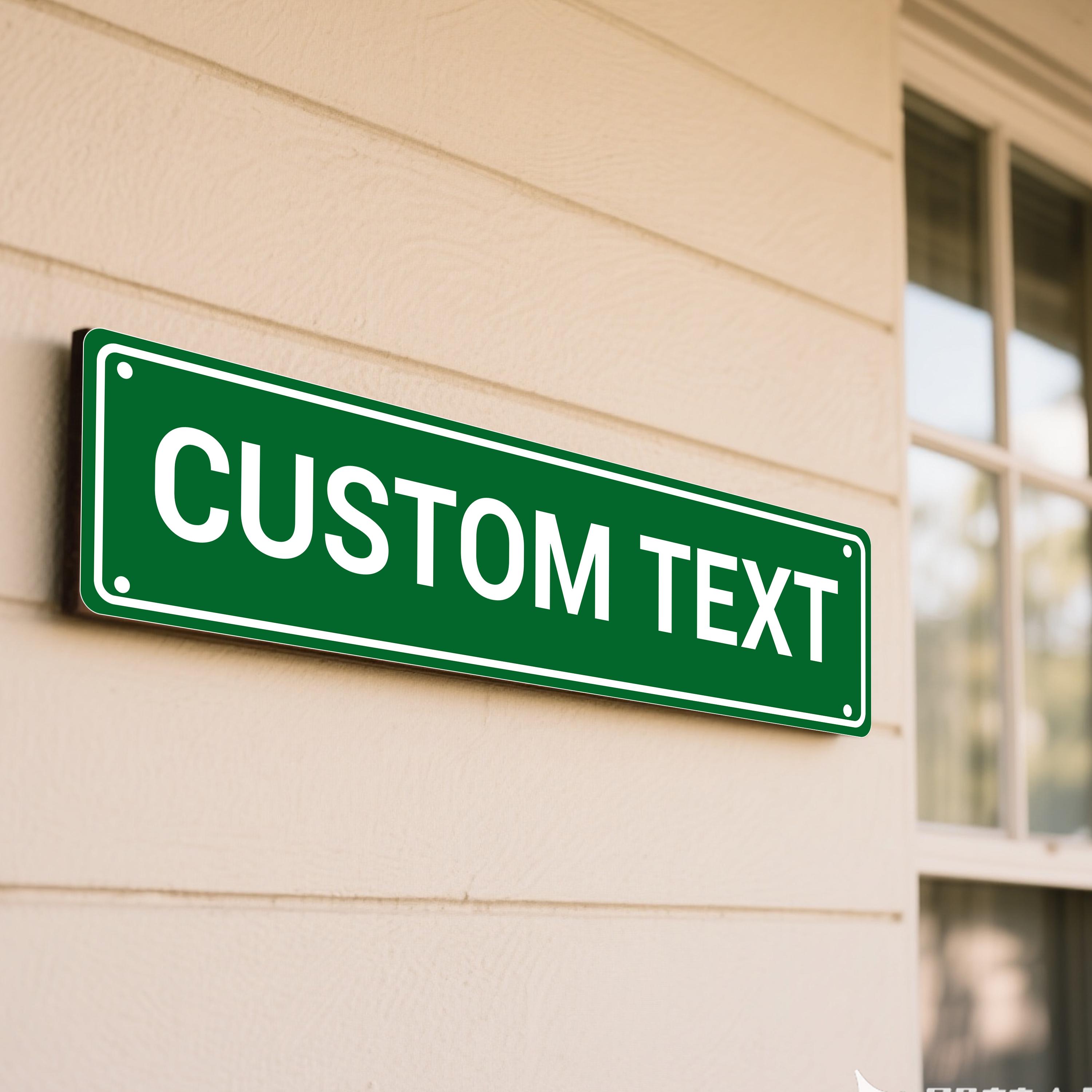 Personalized Street Sign, Custom Street Sign, Make Your Own Street Sign ...