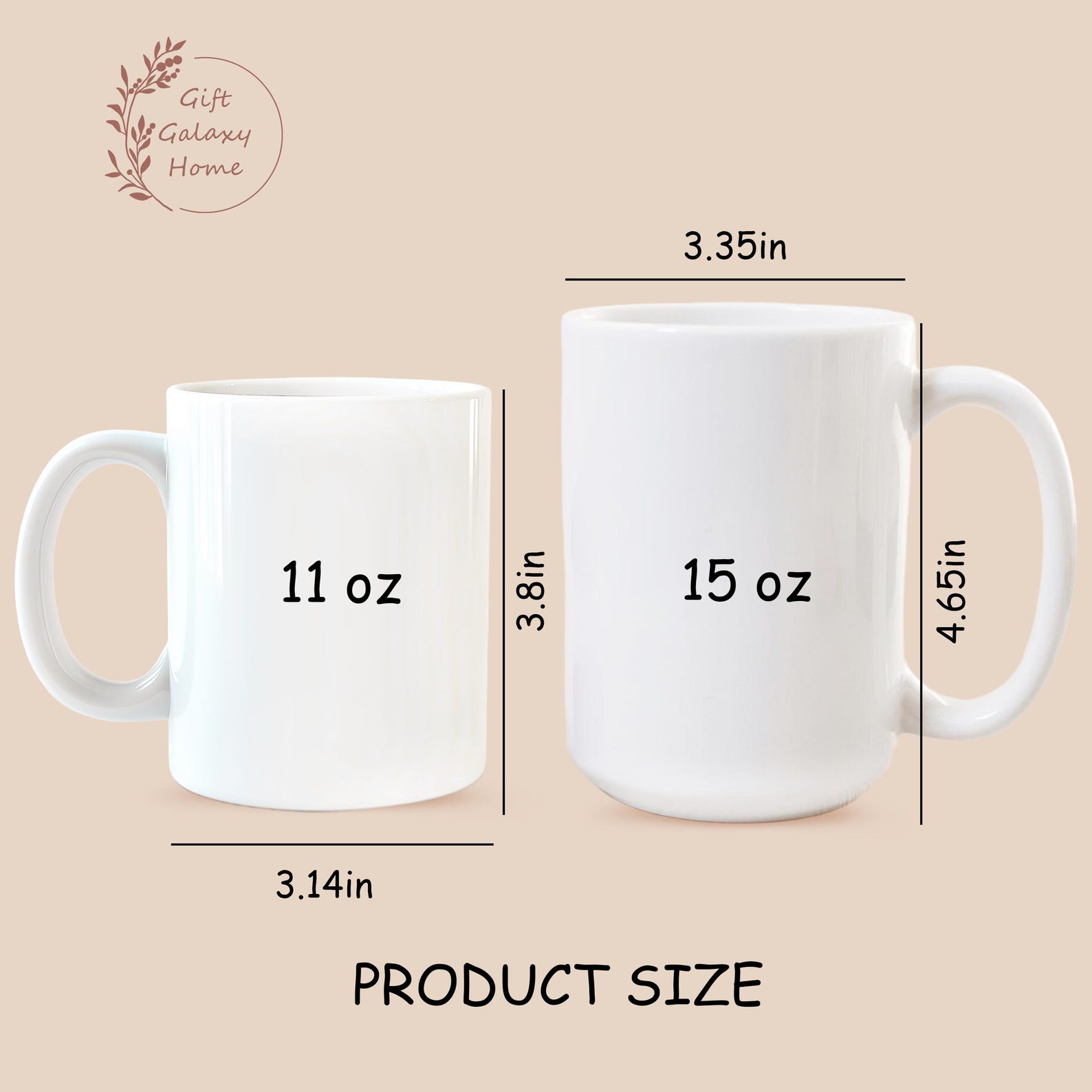 Personalized Calendar Mug, Custom Date Mug, Anniversary Gift, Custom ...