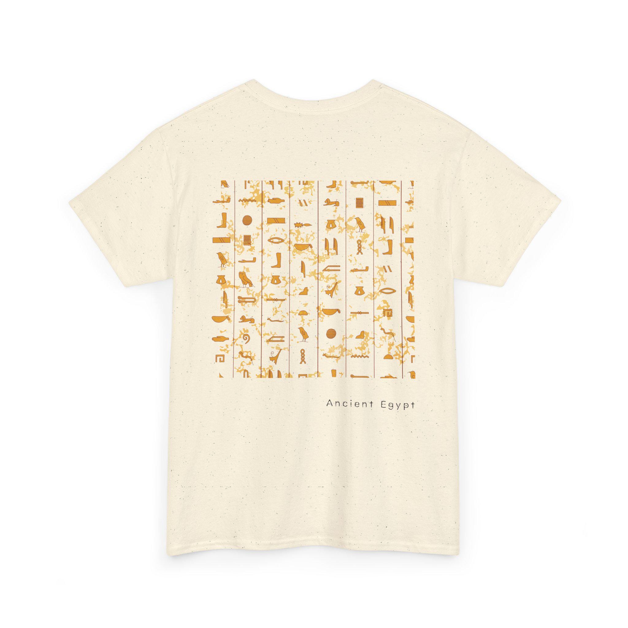 Ancient Egypt Unisex Tee, Historical Hieroglyphics Shirt, Egyptian ...