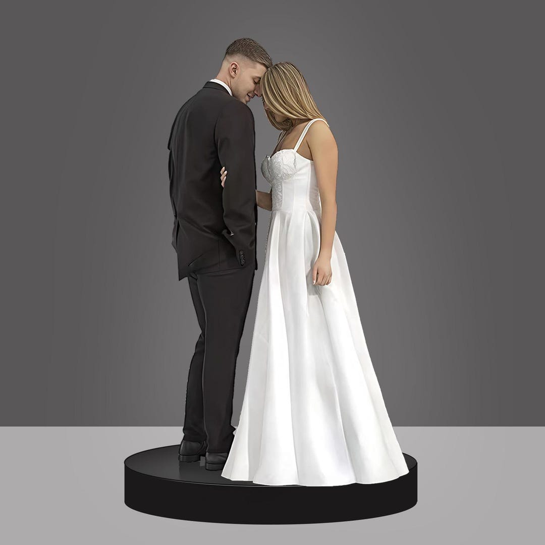 Mini YOU | 3D Printed Couple Figurine | Mini Me Statue | Personalized ...
