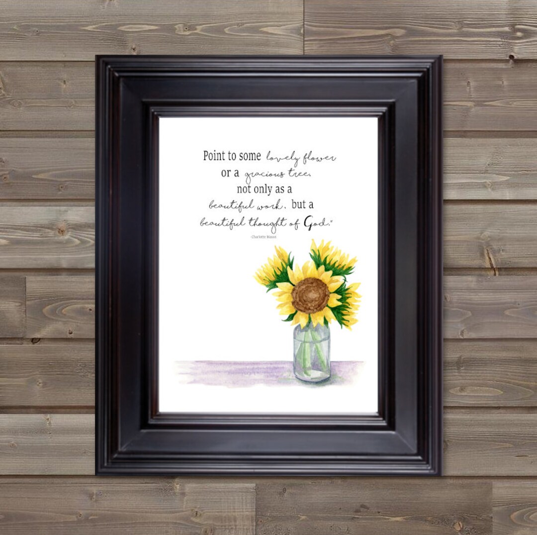 Charlotte Mason Quote - Printable Wall Art - Etsy
