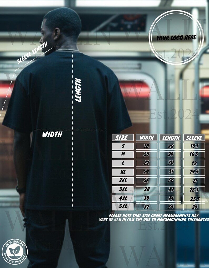 Gilden 5000 Size Chart Customized in Inches Streetwear Unique Style ...