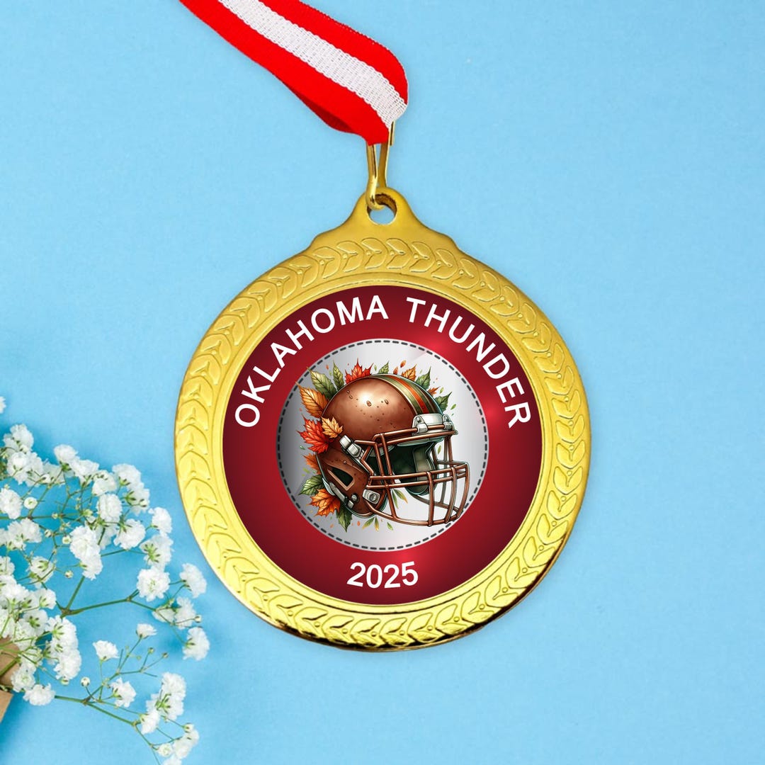 Custom Football Medals: Personalized Competition Prize - Etsy