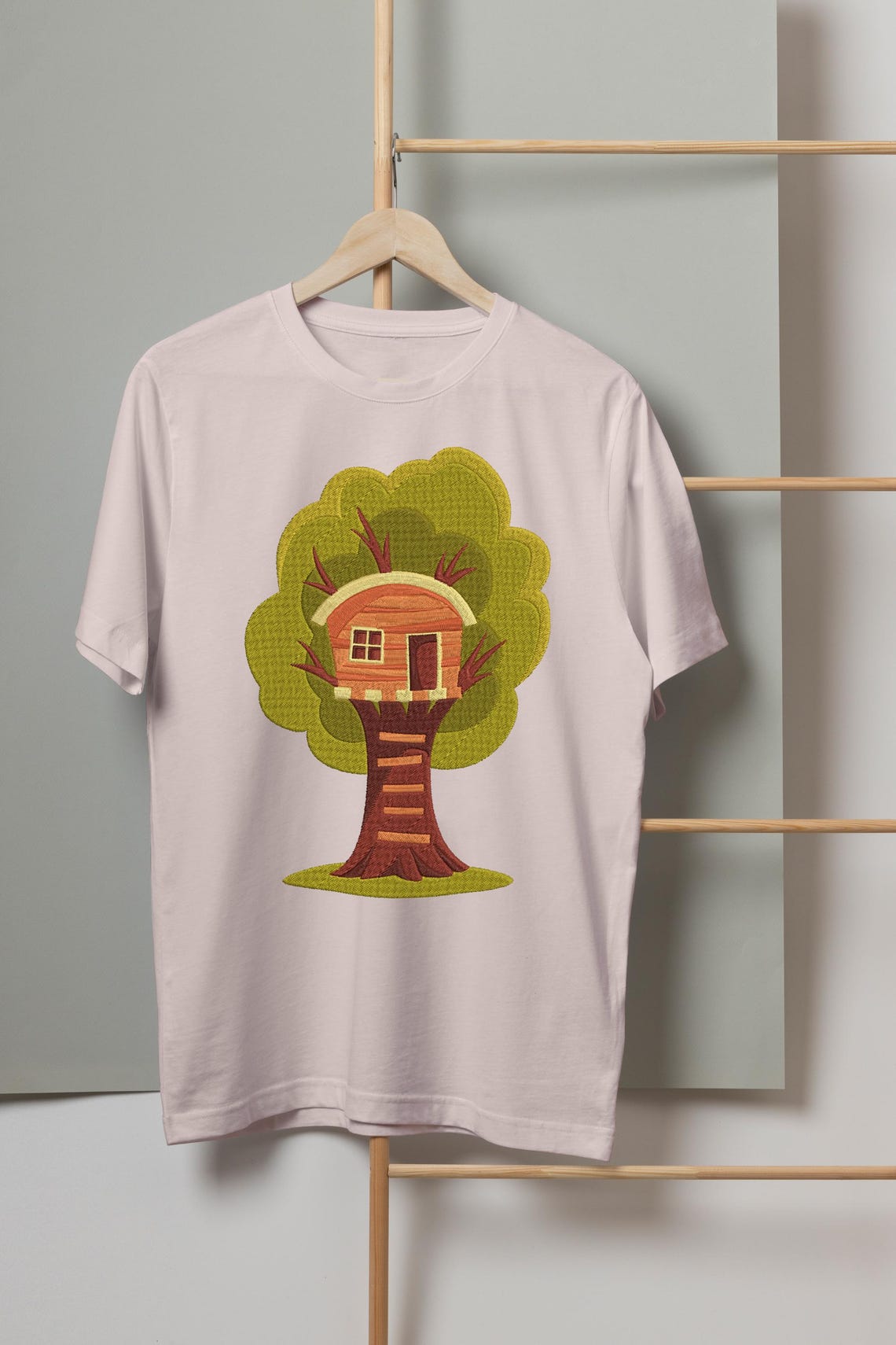 Treehouse Embroidery Design – Digital Download for Machine Embroidery ...