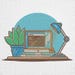 Computer Machine Embroidery - Aesthetic Programmer Desk Embroidery ...