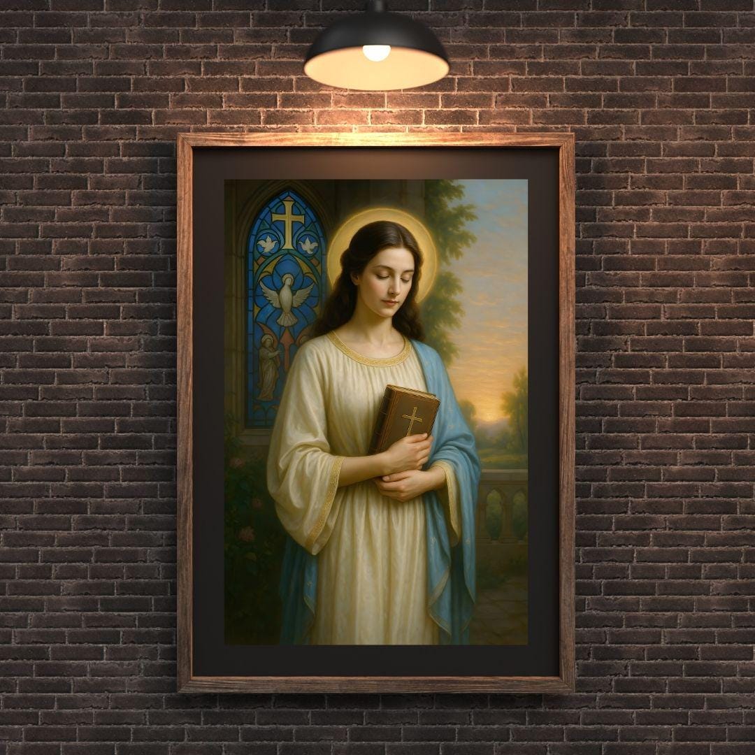 Virtuous Woman Eshet Chayil Print - Christian Gift, Modern Christian ...