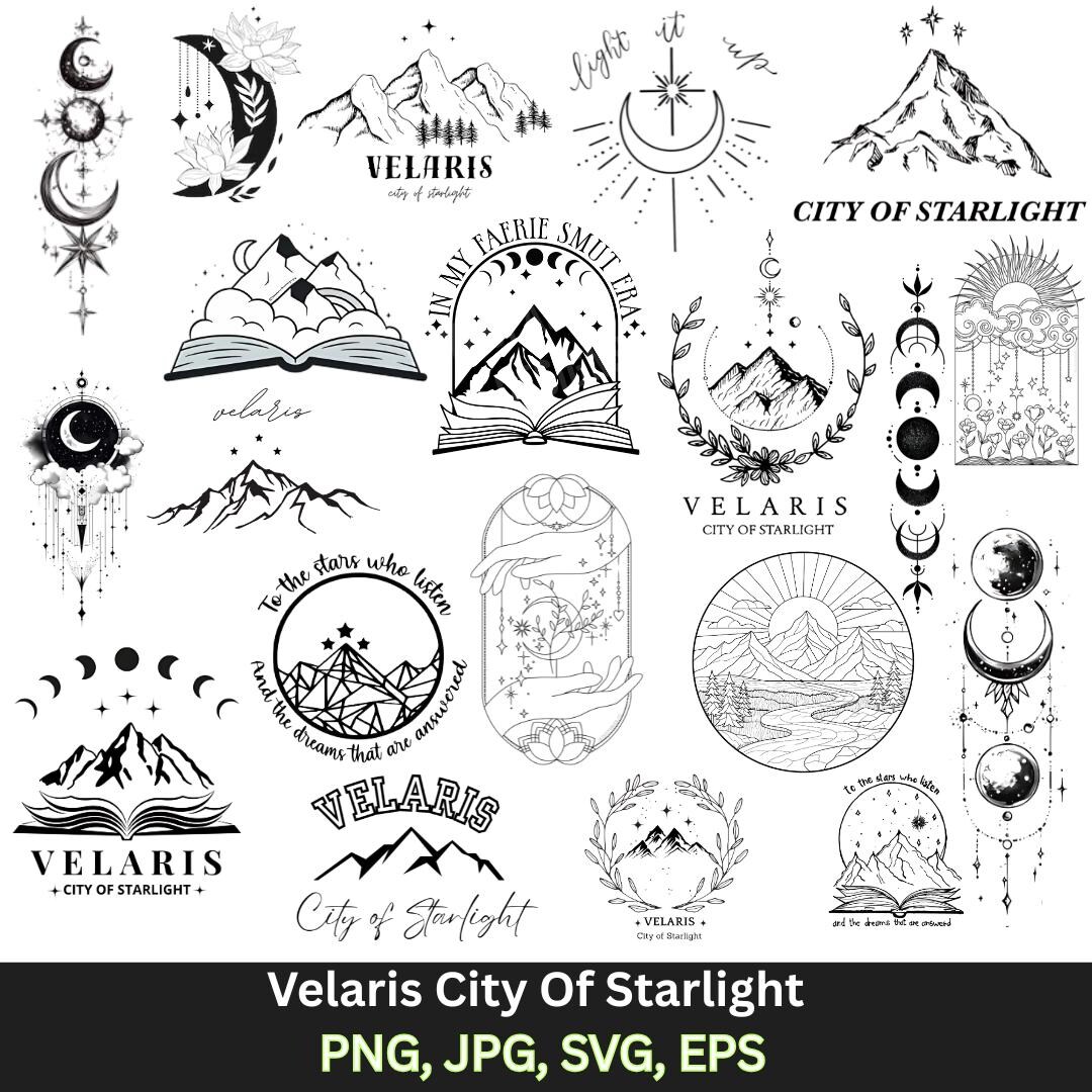 Velaris City of Starlight Png,acator Svg,ramiel Svg,romantacy Svg ...