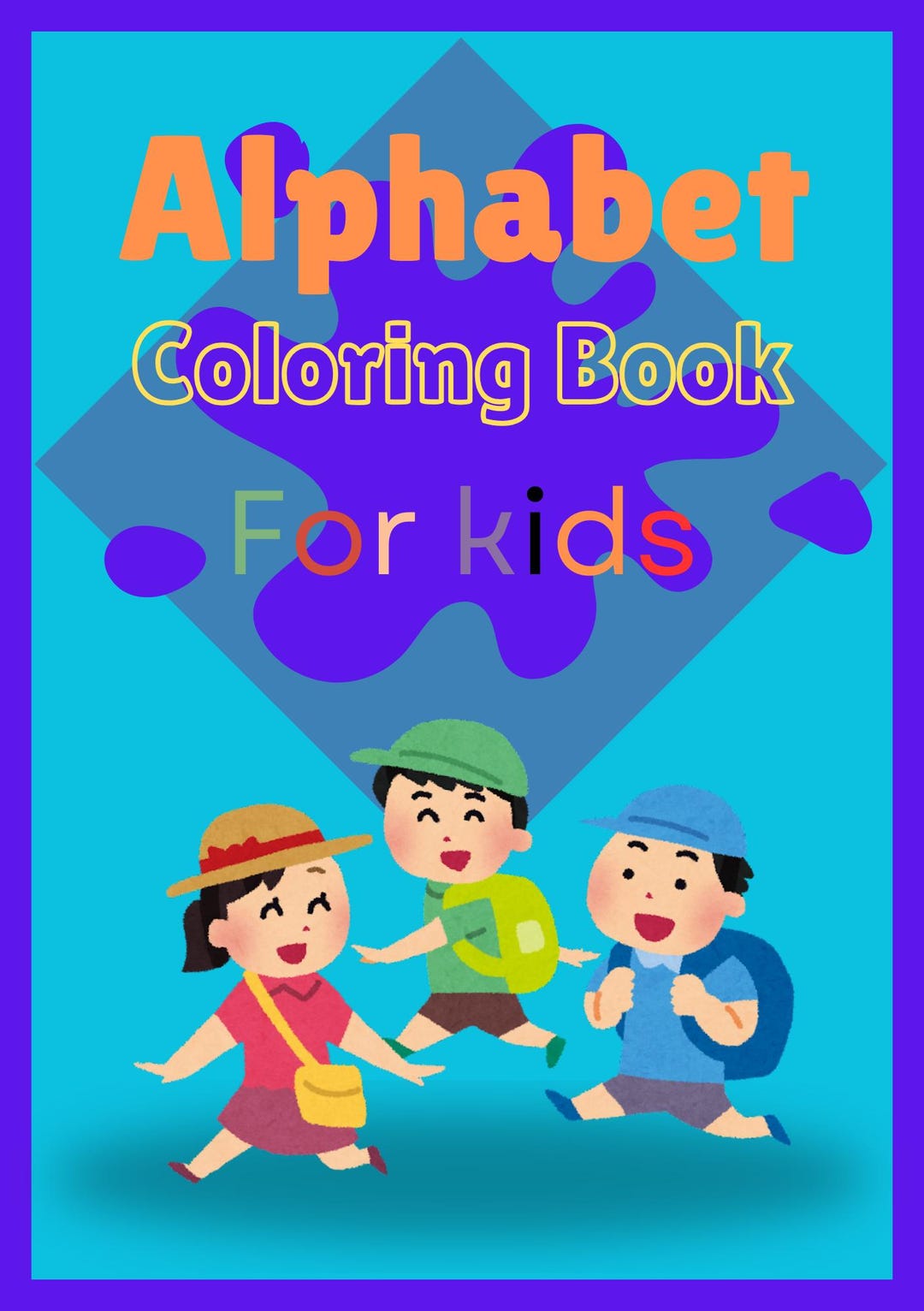 Alphabet Coloring Book for Kids Learn and Fun 27 Colorable & Printable ...