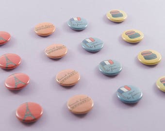 Paris Buttons - Etsy