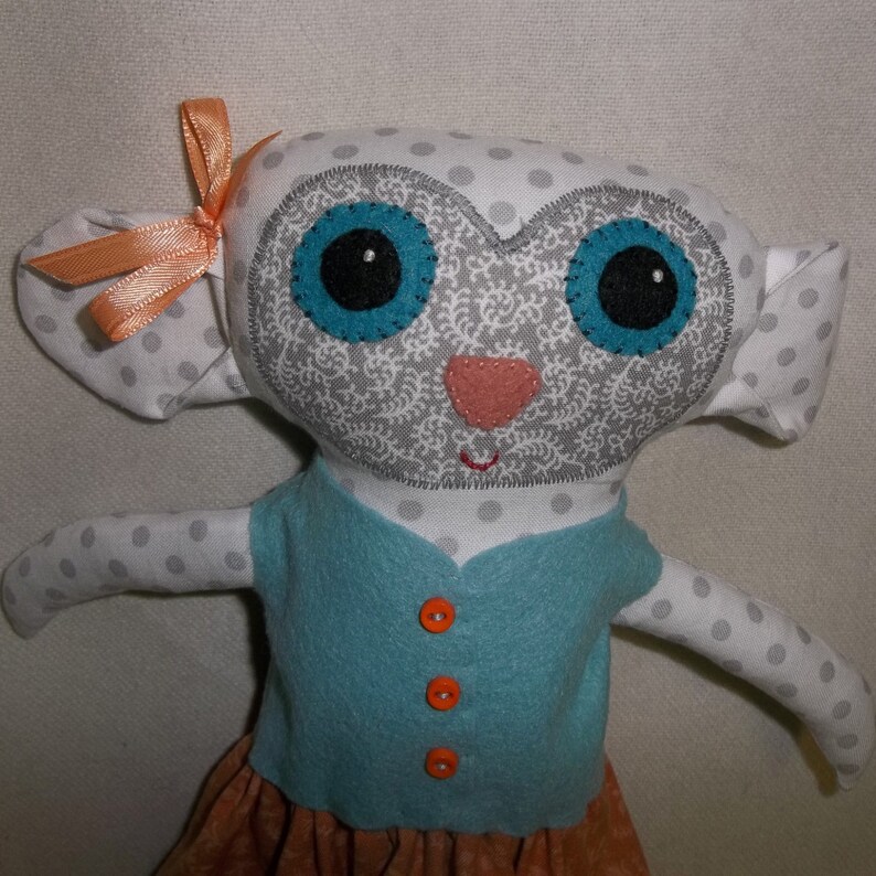 Jemima the Big Eyed Lamb Doll - Etsy