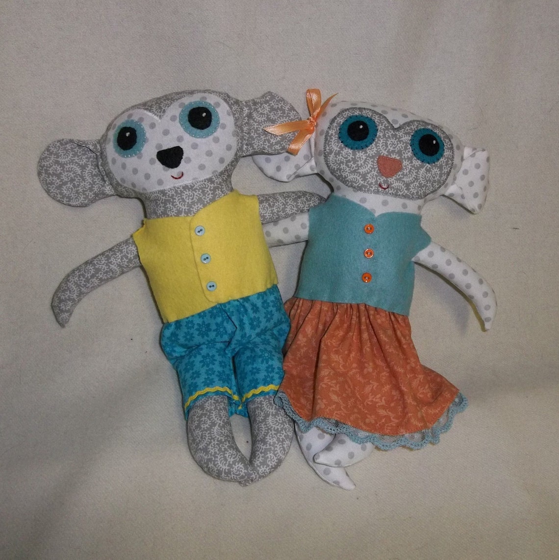 Jemima the Big Eyed Lamb Doll - Etsy