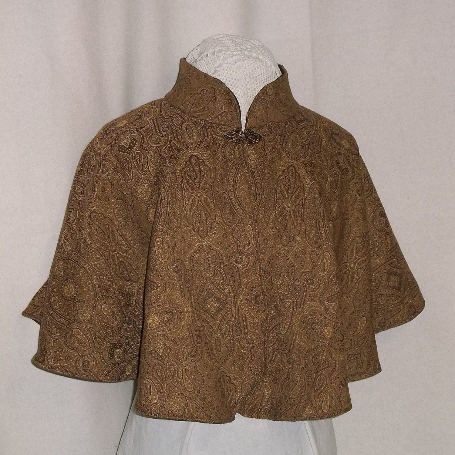 Capelet Pattern Tutorial PDF Cape Epattern - Etsy