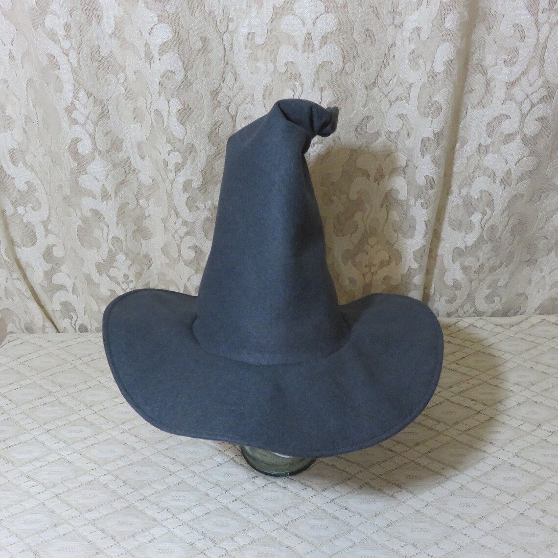 Floppy Gray Wizard/witch Hat - Etsy