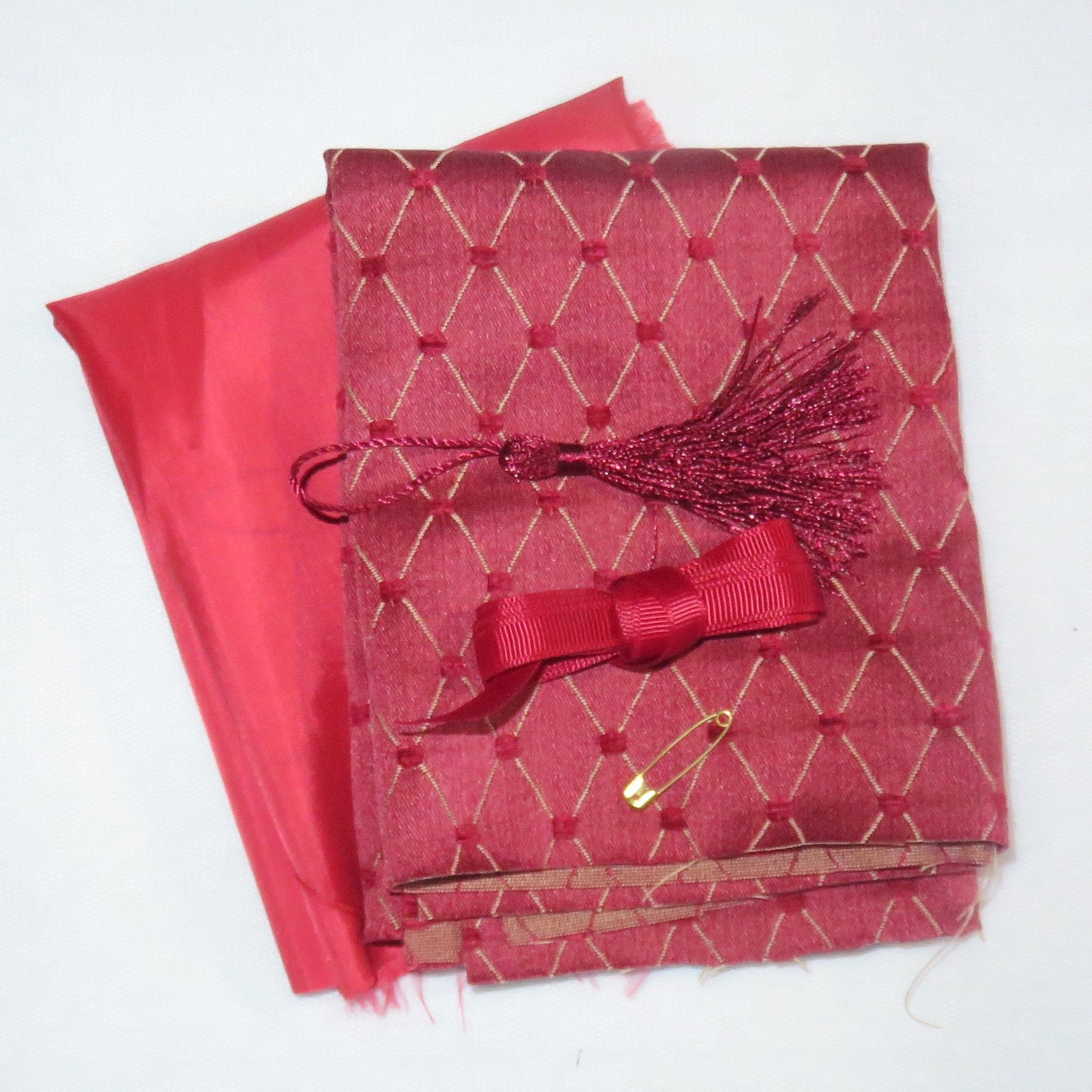 Reticule Kit- Red Regency Purse - Etsy