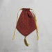 Brick Red and Gold Reticule- Regency Purse - Etsy