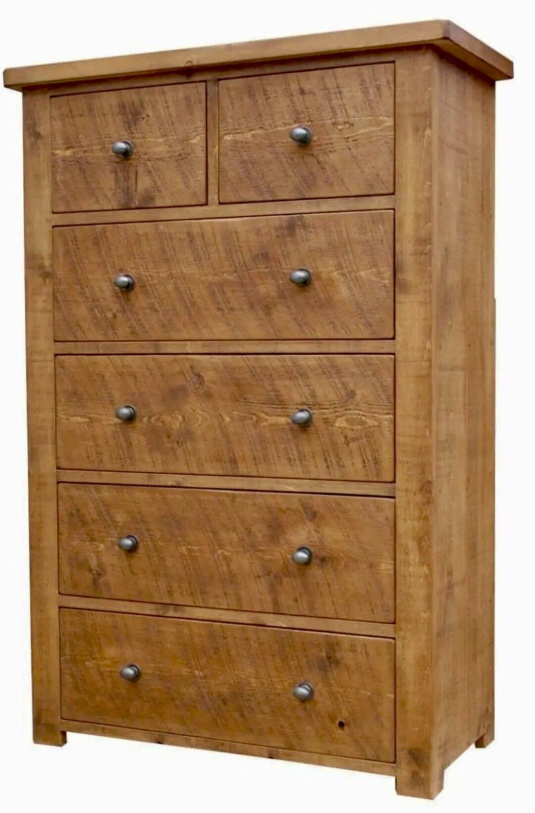 Indigo Furniture New Real Solid Wood Chest of Drawers Rustic Plank Sawn ...
