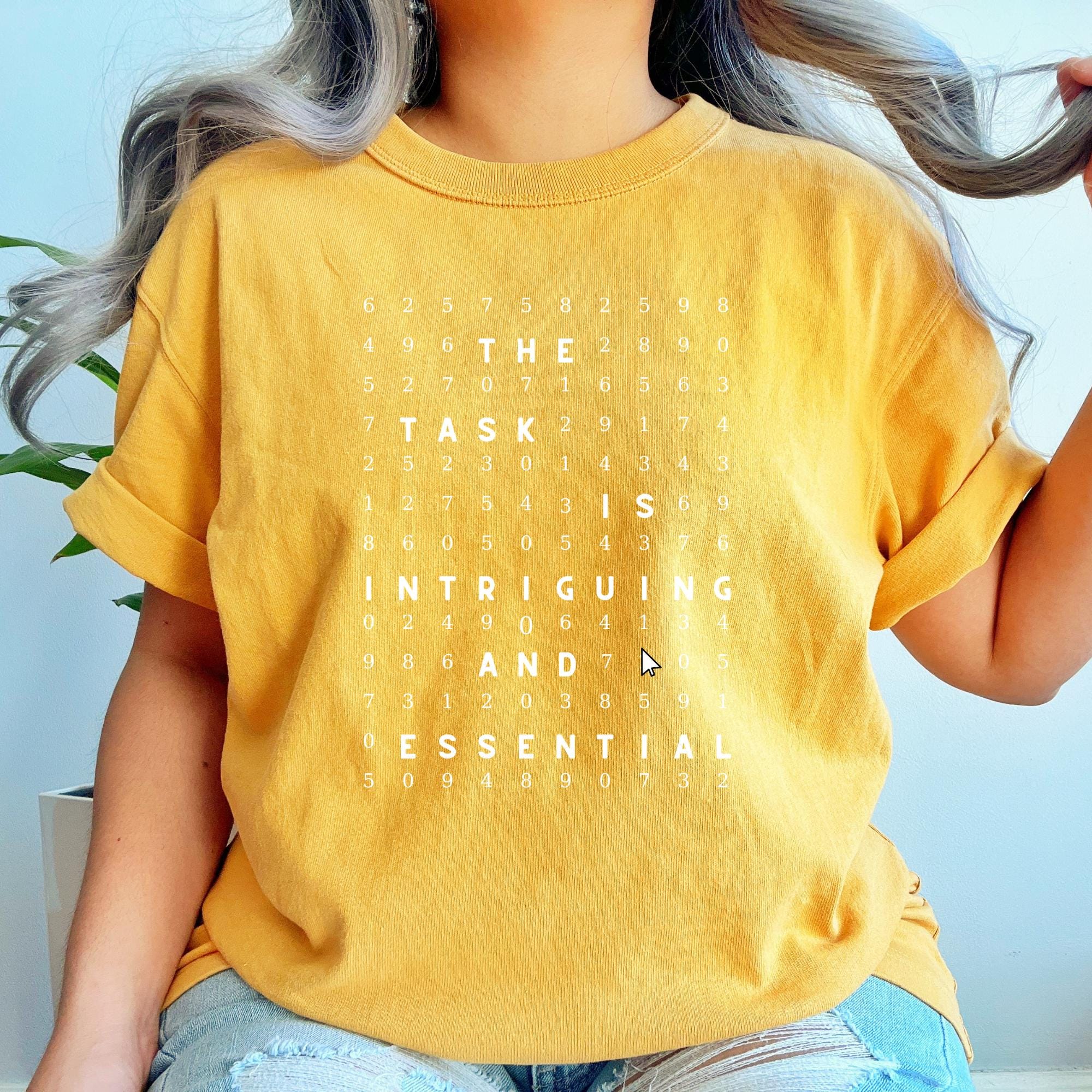 Word Search Graphic T-shirt: Puzzle Lover Tee - Etsy