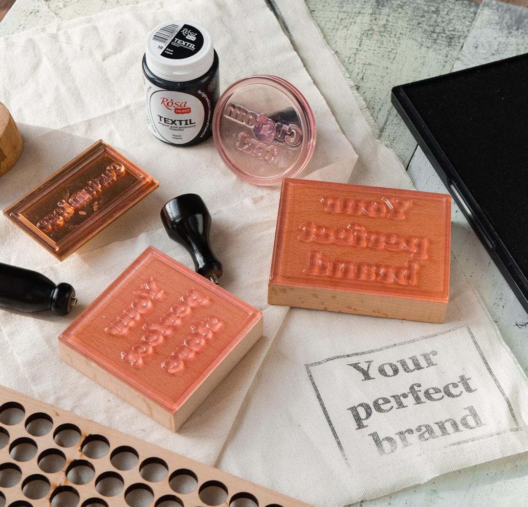 Custom Logo Stamps for Soap, Personalized Soap Stamp, Brass Soap Stamp ...