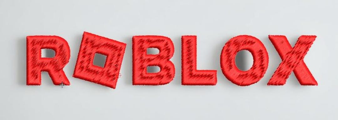 Roblox Embroidery File - Etsy