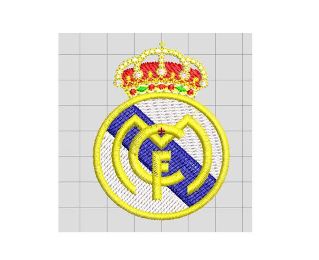 Real Madrid Shield Embroidery File, Embroidery File - Etsy
