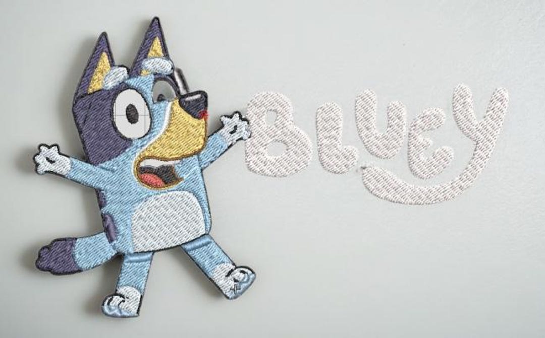 Bluey Embroidery File - Etsy