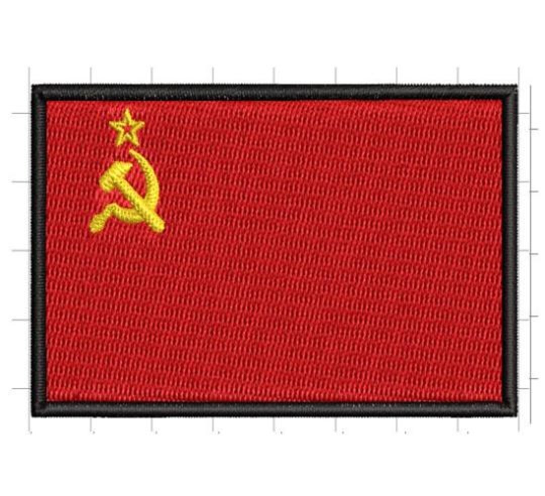 Flag USSR Russia Embroidery File, Embroidery File - Etsy