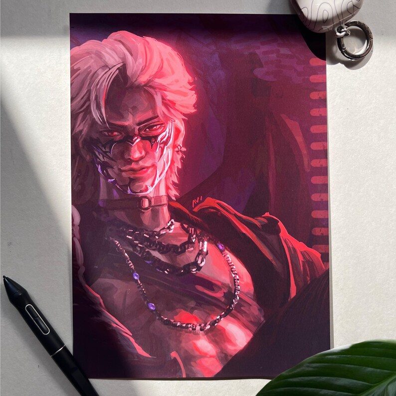 Sylus Fanart | Love and Deepspace Art Print | Illustration Poster ...