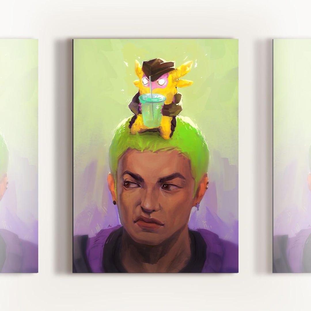 VALORANT Gekko Fanart | Valorant Art Print | Illustration Poster | Wall ...