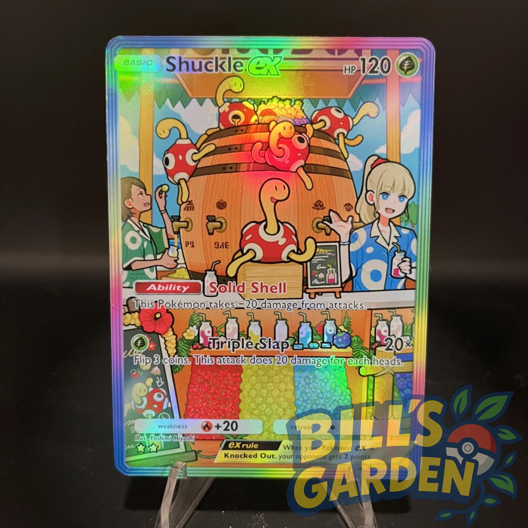 Shuckle Ex - Holo Fan Card Pokémon TCG Pocket Art | Wisdom of Sea and ...