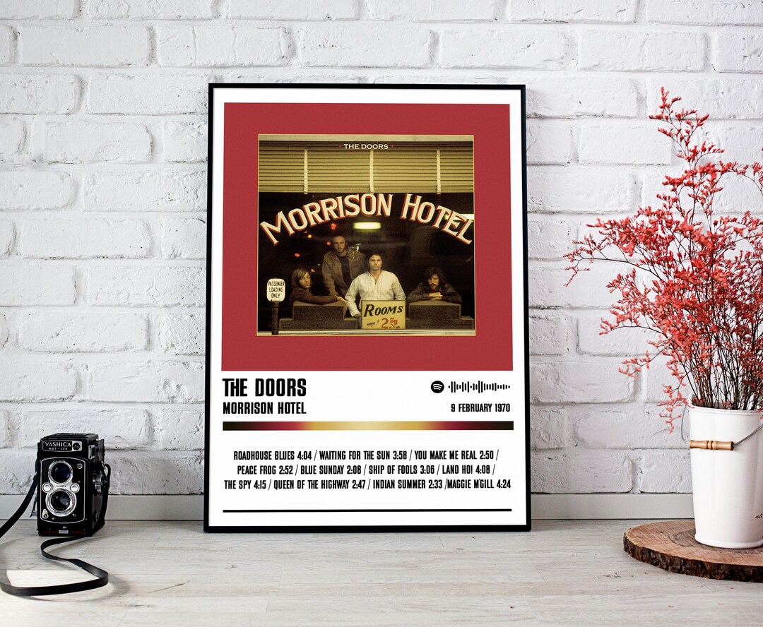 The Doors Poster Print | Morrison Hotel Album Poster | Music Poster ...