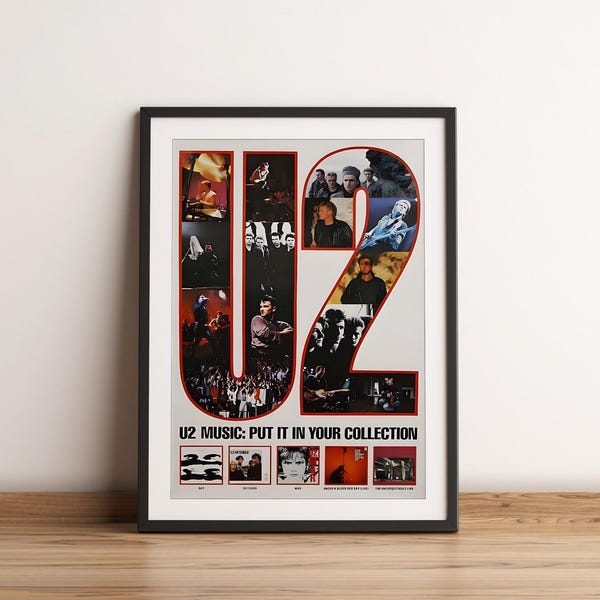 U2 Poster War - Etsy UK