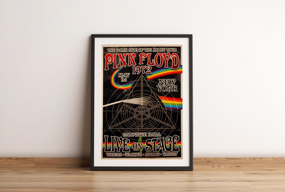 Pink Floyd Poster Print | Pink Floyd Artist Poster | Music Poster ...