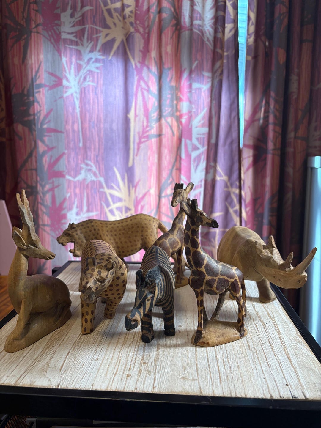 Beautifully Hand-carved Wooden Animals - Etsy