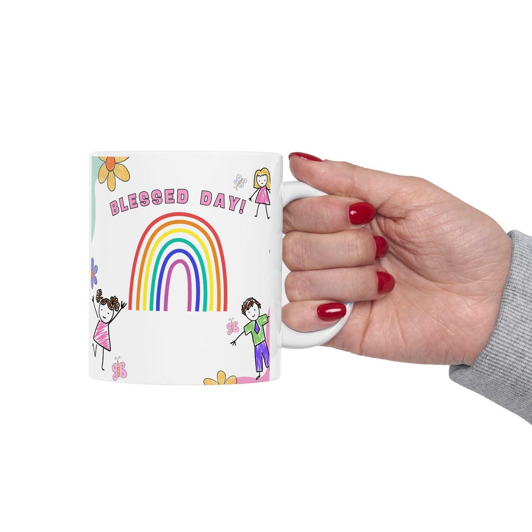 Mug Blessed Day, Happy Day Mug,mug Special Gift, Religious Gift Mug ...