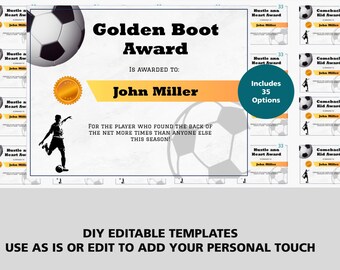 Editable Baseball Award Certificates, Award Ceremony Certificate, End ...