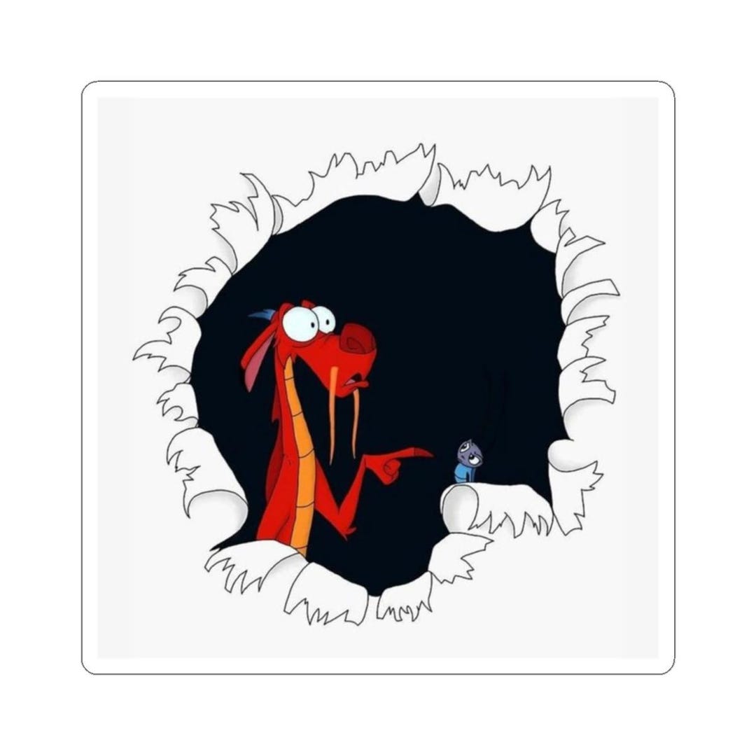 Mushu Dragon Sticker - Etsy