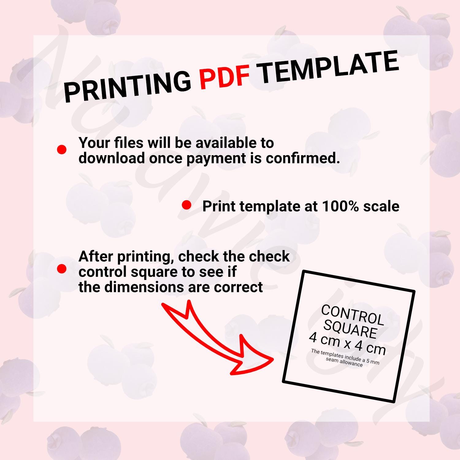 Blueberry Sewing Pattern PDF, Easy Bilberry Pattern for Beginners ...