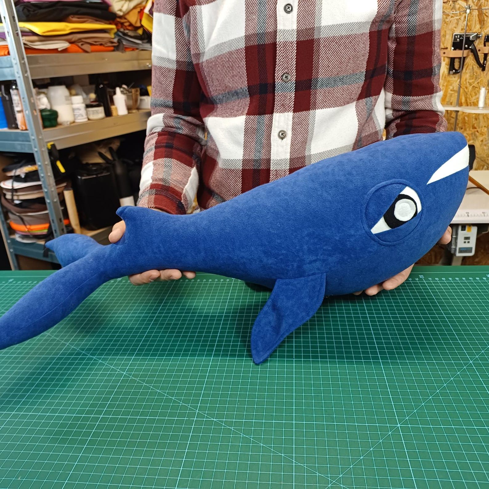 Whale of a Sewing Pattern PDF: Create Your Own Plush Mascot - Etsy