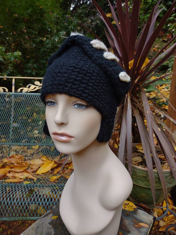 Vintage Hand Made Helmet stocking Cap | Etsy